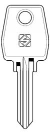 Silca Euro Locks EU1R - Key Blank - Office Specialties Ltd.